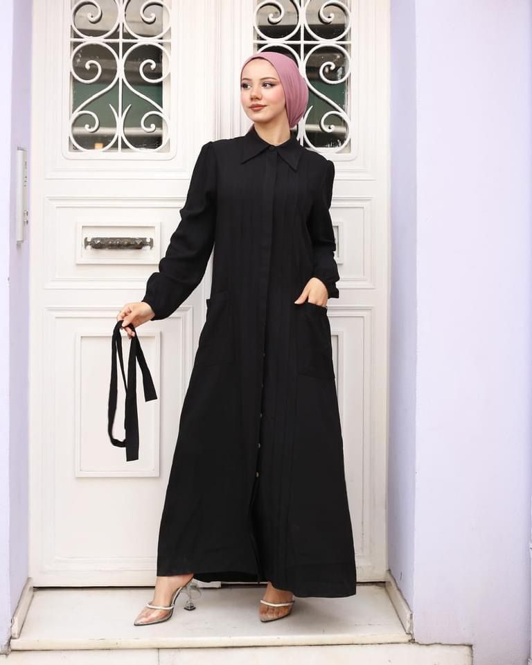 Pieef Riva Elbise SİYAH | Studio Nish